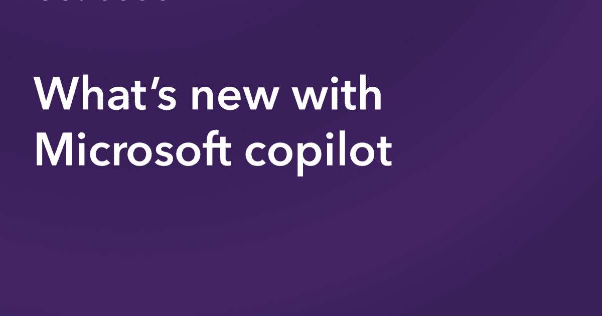 What’s new with Microsoft Copilot: Sales, Service, Finance and Planner ...