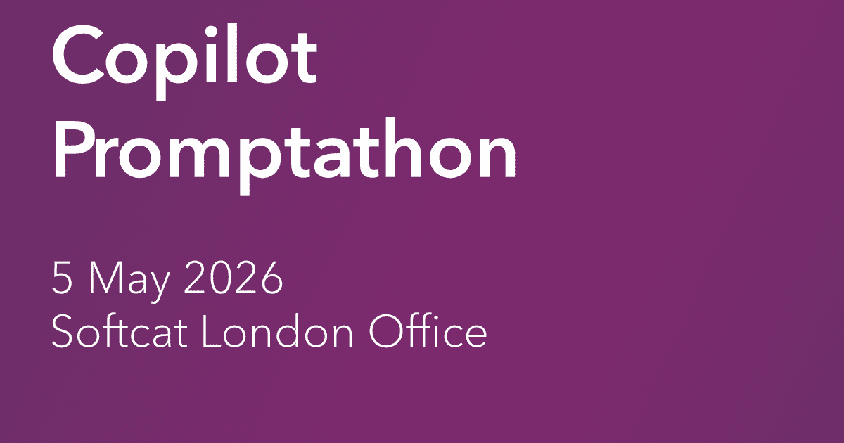 Copilot Promptathon :: Softcat
