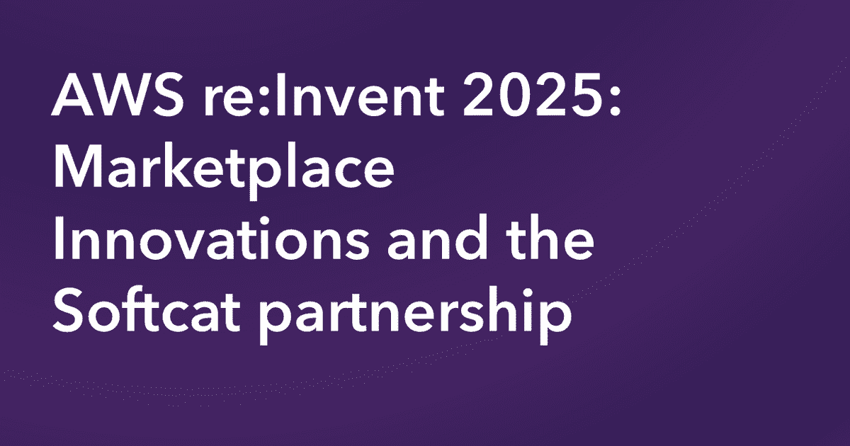 Marketplace Innovations and the Softcat partnership | Softcat