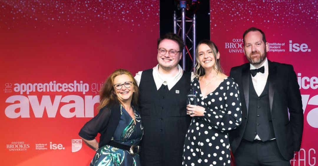 Softcat awarded Best Apprenticeship in IT at the Apprenticeship Guide Awards | Softcat