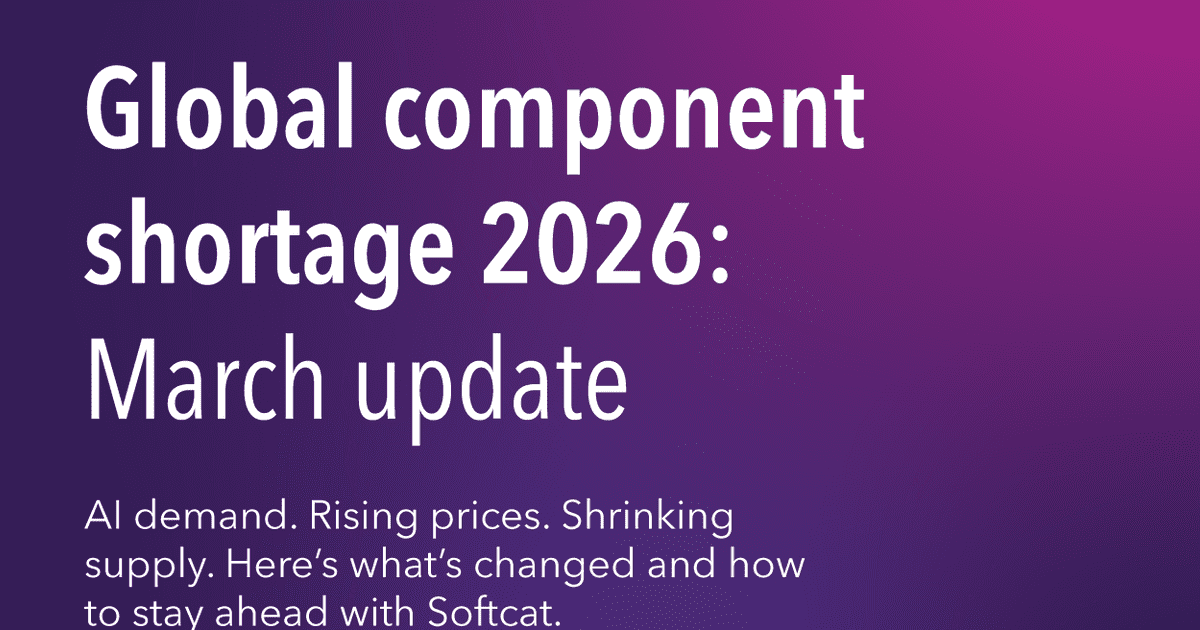 Navigating the global component shortage :: Softcat